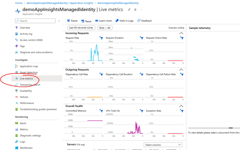 A quest for banishing local authentication: Application Insights ...